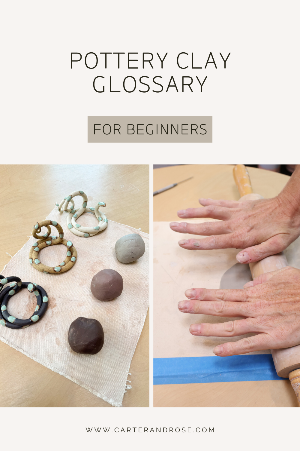 Pottery Glossary For Beginners - Carter + Rose