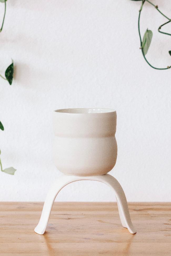 C+R High Rise Planter, Wiggle - Carter + Rose