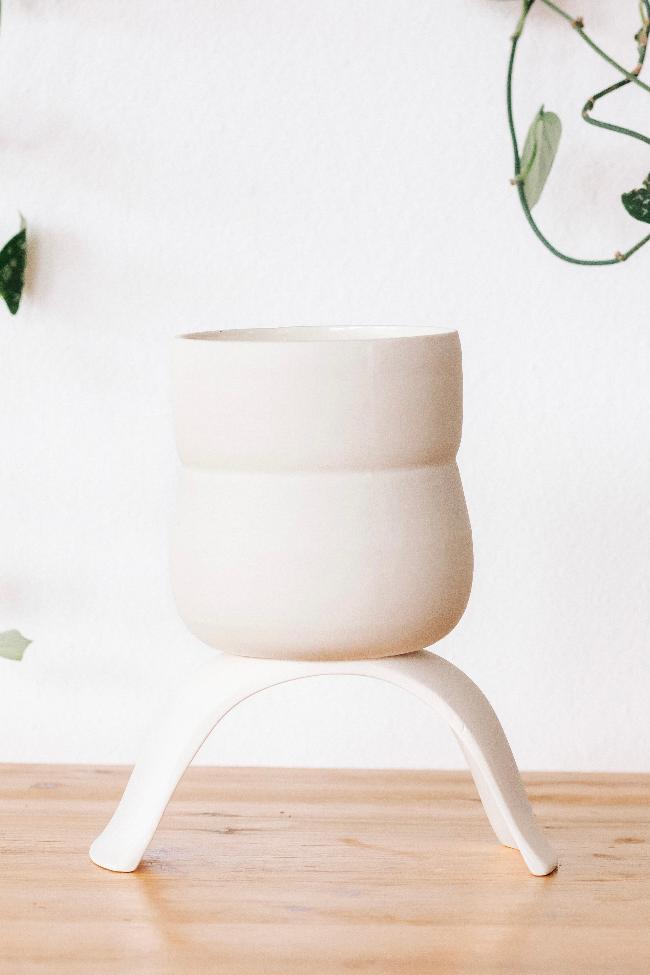 C+R High Rise Planter, Wiggle - Carter + Rose