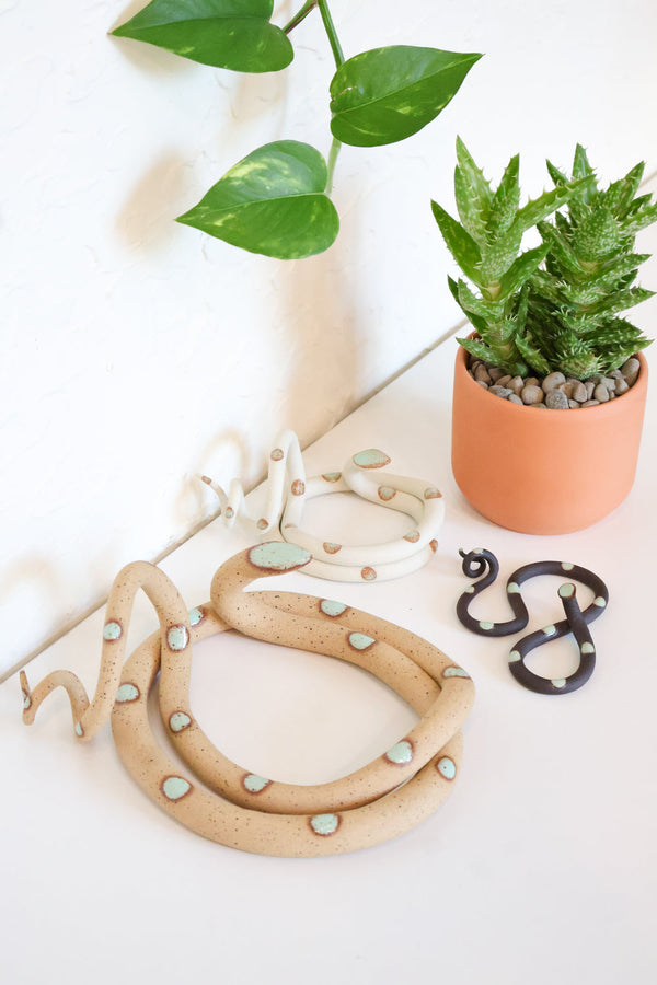 Ceramic Snake Table Collection - Carter + Rose